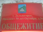 Общежитие (prospekt 50 let Oktyabrya No:36), yurtlar  Dalnegorsk'tan