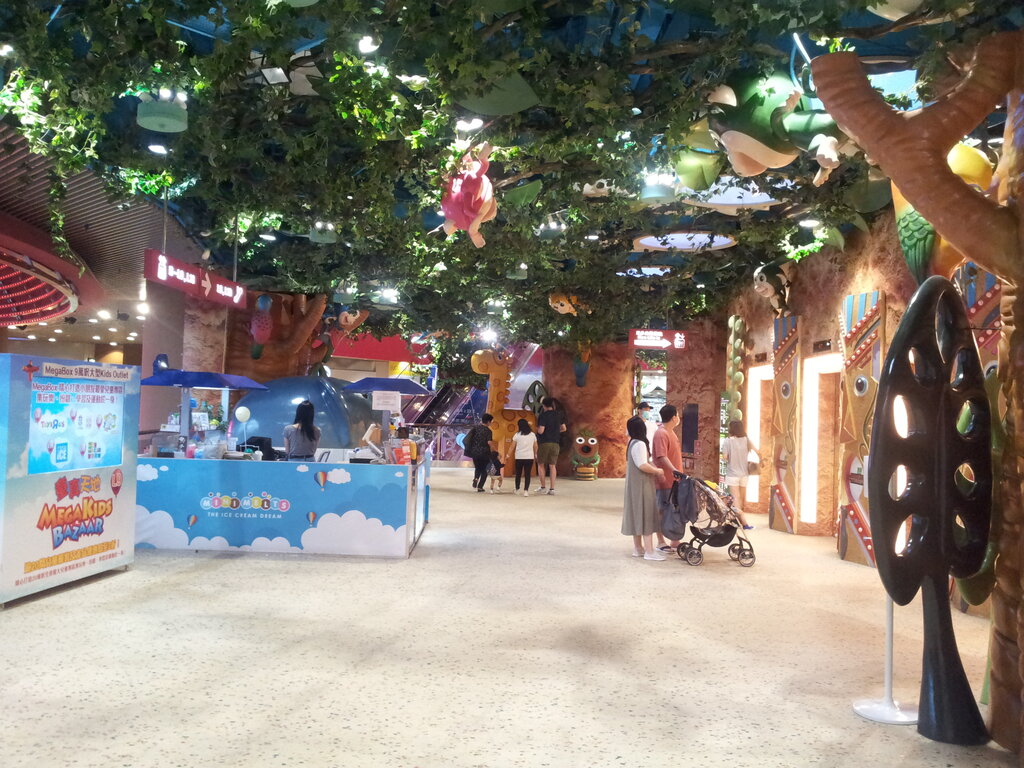 Alışveriş merkezleri MegaBox, Kowloon, foto