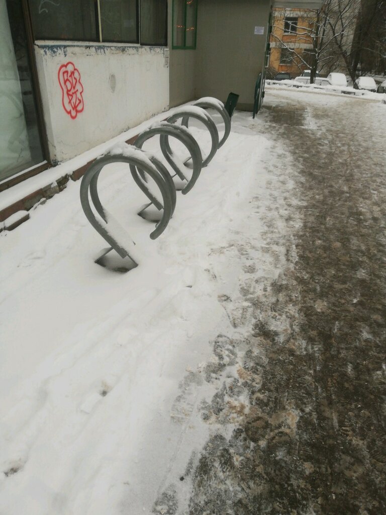 Bisiklet park yerleri Bicycle parking, Moskova, foto