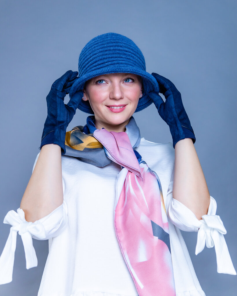 Şapka satan mağazalar Lavka Platkov, Saint‑Petersburg, foto