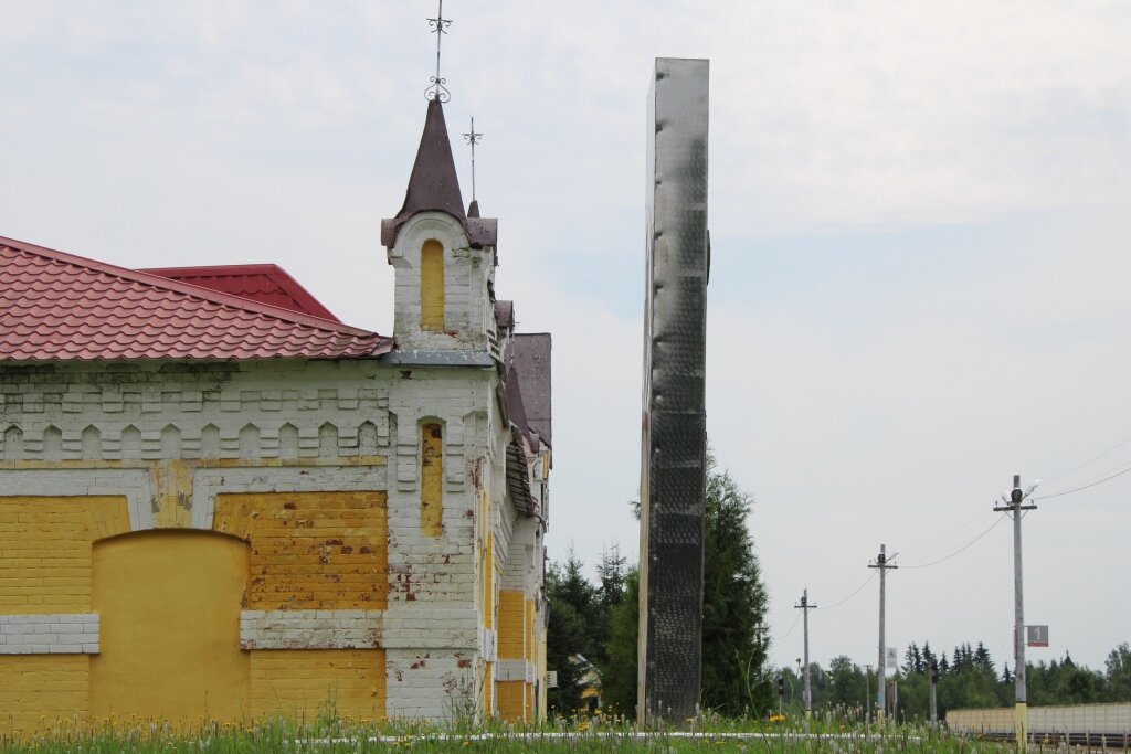 Anıt, heykel Воинам 6 гвардейской стрелковой дивизии, Yelnia, foto
