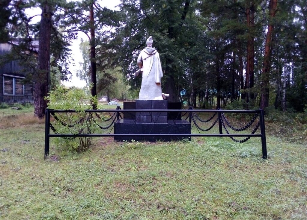 Anıt, heykel Воинам, павшим в годы Великой Отечественной войны, Omskaya oblastı, foto