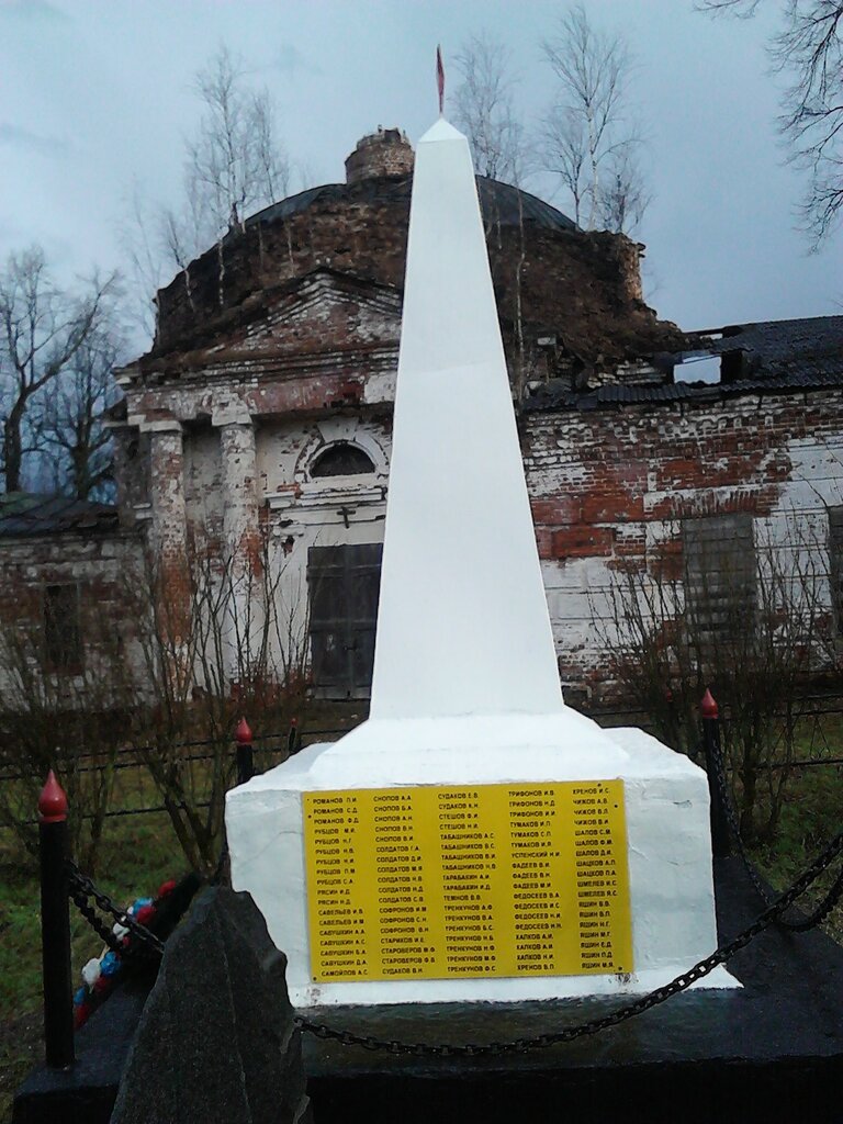 Anıt, heykel Воинам-землякам, погибшим в годы Великой Отечественной войны, Nijegorodskaya oblastı, foto