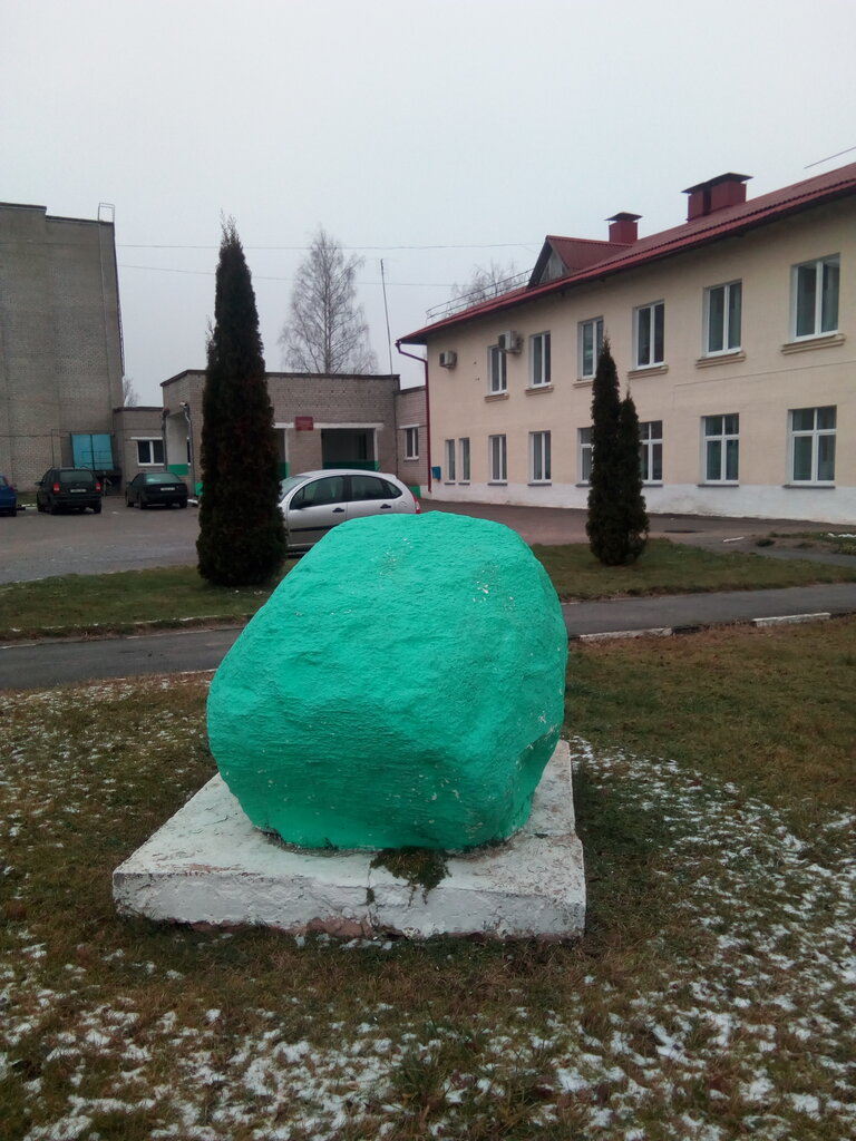 Hastaneler Bolnitsa Tsentralnaya Rayonnaya, Mogiliovskaya oblastı, foto
