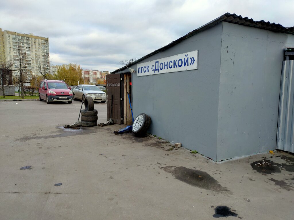 Oto lastik tamiri Shinomontazh, Moskova, foto