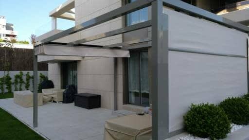 Çerçeve ve çadır yapıları Toldos Pazos, Madrid, foto