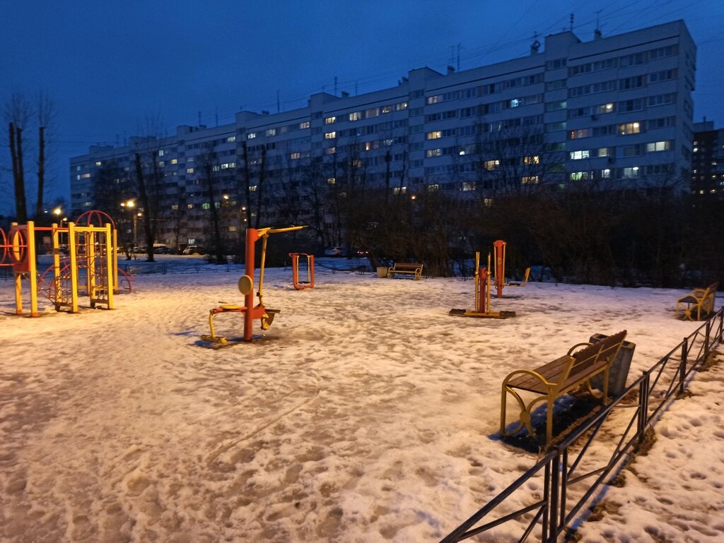 Spor alanı Спортивная площадка, Saint‑Petersburg, foto