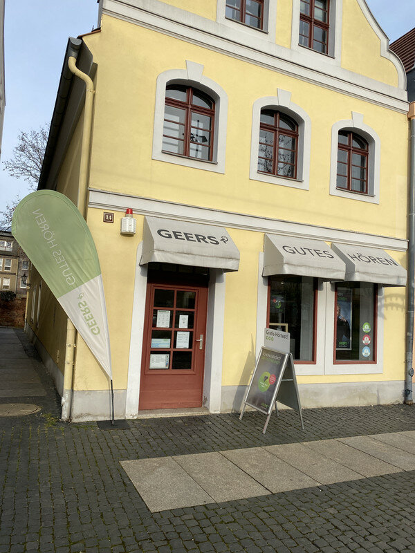 i̇şitme cihazları Geers Hörgeräte, Cottbus, foto