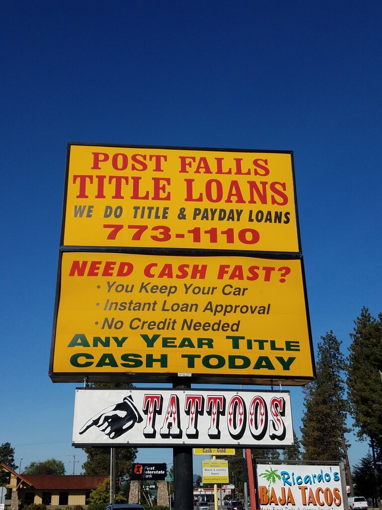 Konut kredisi hizmetleri Post Falls Title Loans, Coeur d'Alene, foto