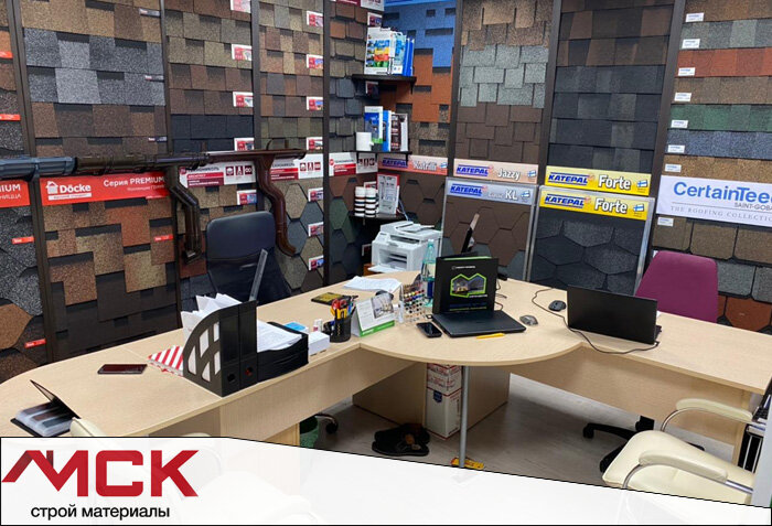 Çatı ve çatı materyalleri Мир Строительных Конструкций, Moskova, foto