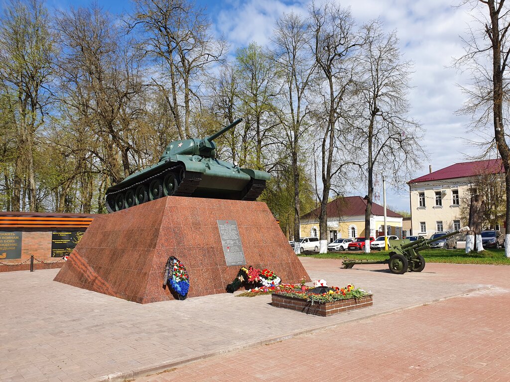 Teknoloji anıtı 76-миллиметровая дивизионная пушка ЗиС-3, Medyn, foto
