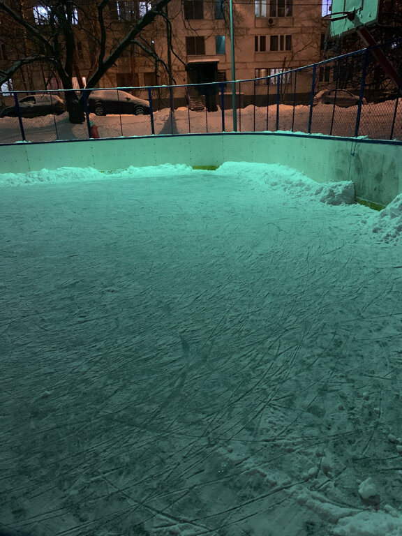 Spor alanı Dvorovaya territoriya, Moskova, foto