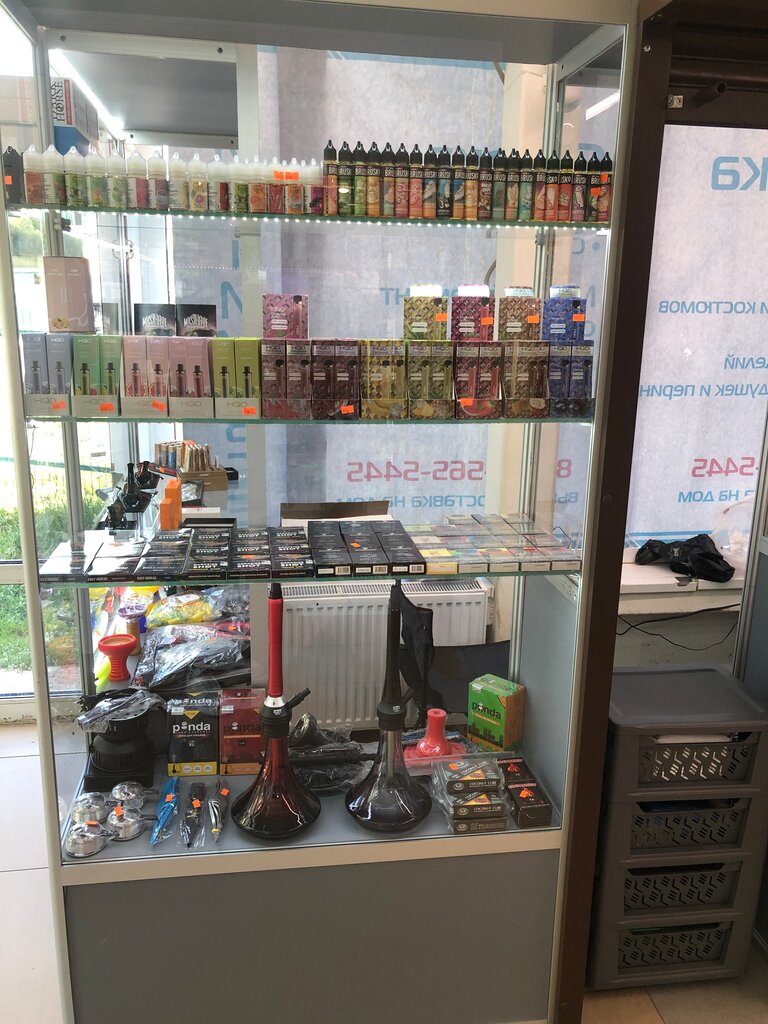 Elektronik sigara satış noktaları Tabaccos, Moskova ve Moskovskaya oblastı, foto