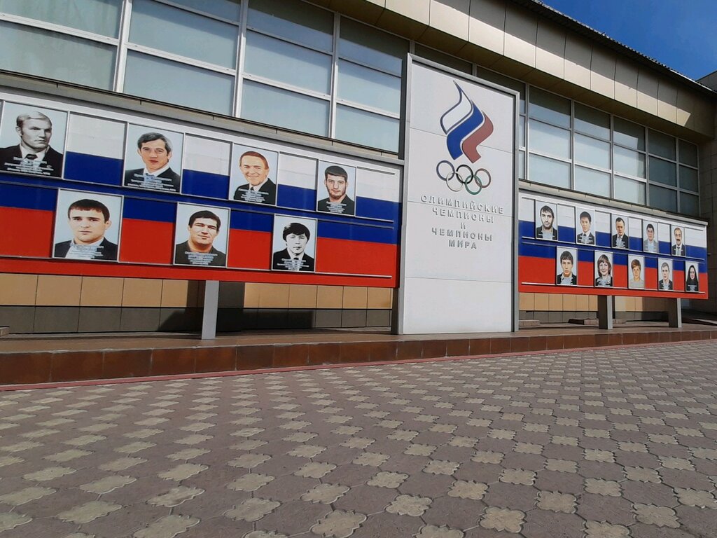 Dekorasyon ve süsleme, onur panosu Олимпийские чемпионы и чемпионы мира, Krasnoyarsk, foto