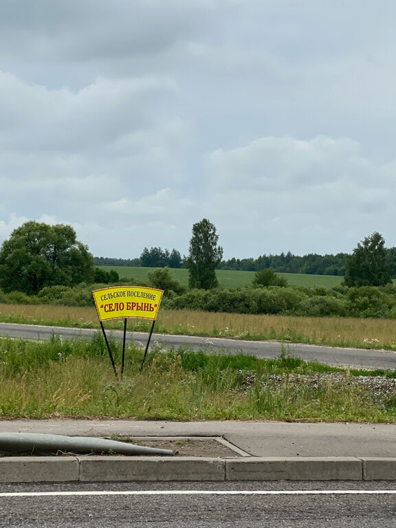 Giriş işareti Сельское поселение Село Брынь, Kalujskaya oblastı, foto