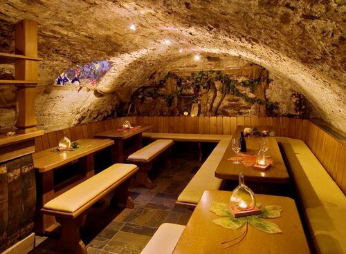 Restoran Weingut Klaus Simon 1a Weinstube WeinMotel, Bavyera, foto