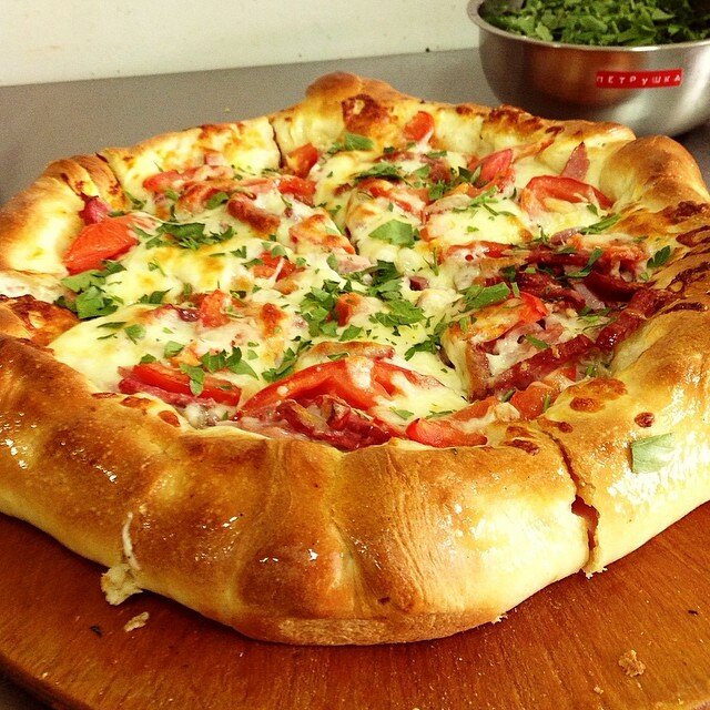 Pizzacılar Korolevstvo pitstsy, Krasnoyarsk, foto