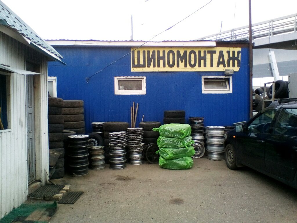 Oto lastik tamiri Shinomontazh, Kazan, foto
