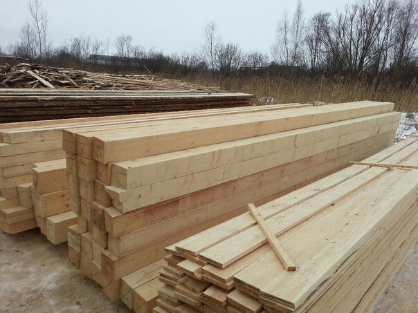 Kereste üretim ve satış şirketleri Пиломатериалы, Staraya Russa, foto