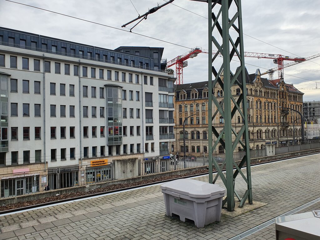 Tren istasyonu Dresden-Mitte, Dresden, foto