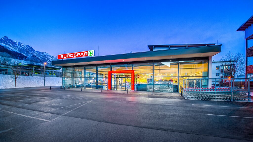 Süpermarket Eurospar, Abtenau, foto