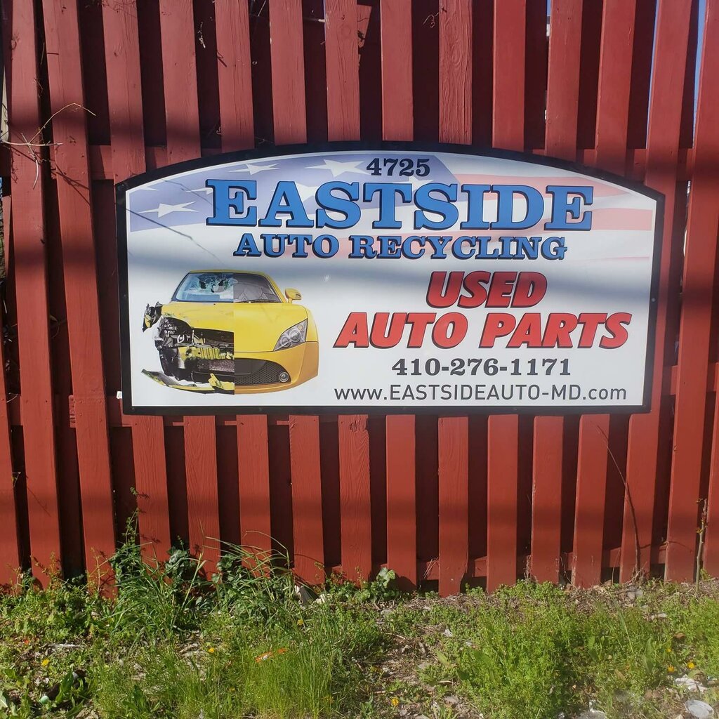 Oto aksesuarları Eastside Auto Recycling, Baltimore, foto