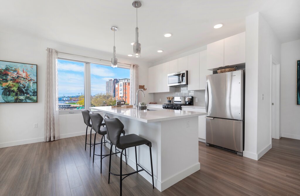 Arazi dizisi Clippership Apartments on the Wharf, Boston, foto