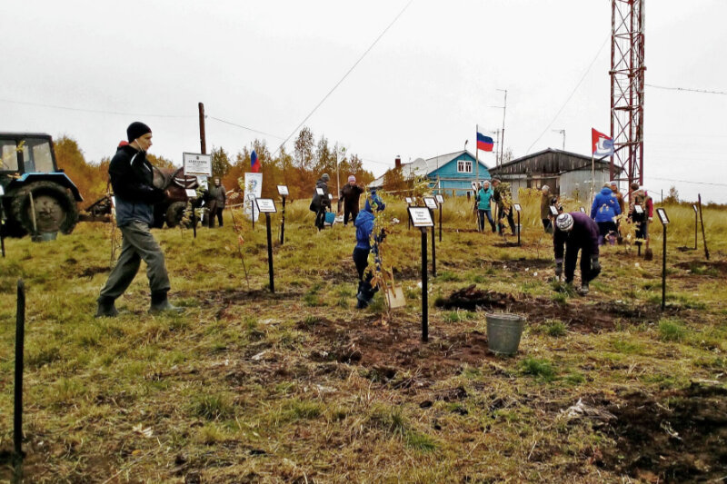 Anıt, heykel Героям Великой Отечественной войны, Nenets özerk okrugu, foto