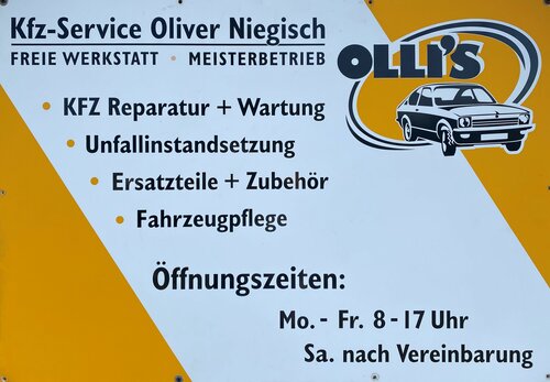 Otomobil servisi KFZ-Service Niegisch, Saksonya, foto