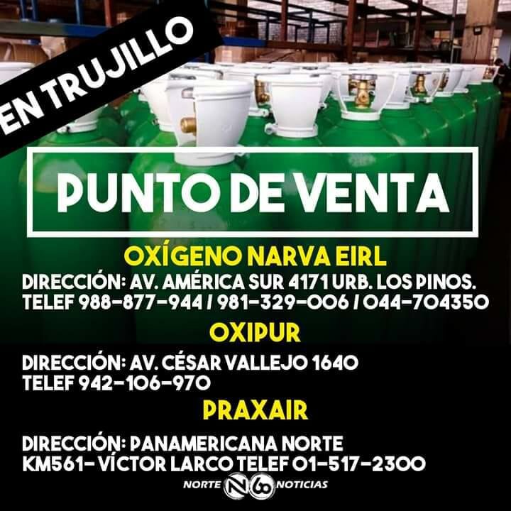 Sınai ve tıbbi gazlar Oxipur E. I. R. L., Trujillo, foto