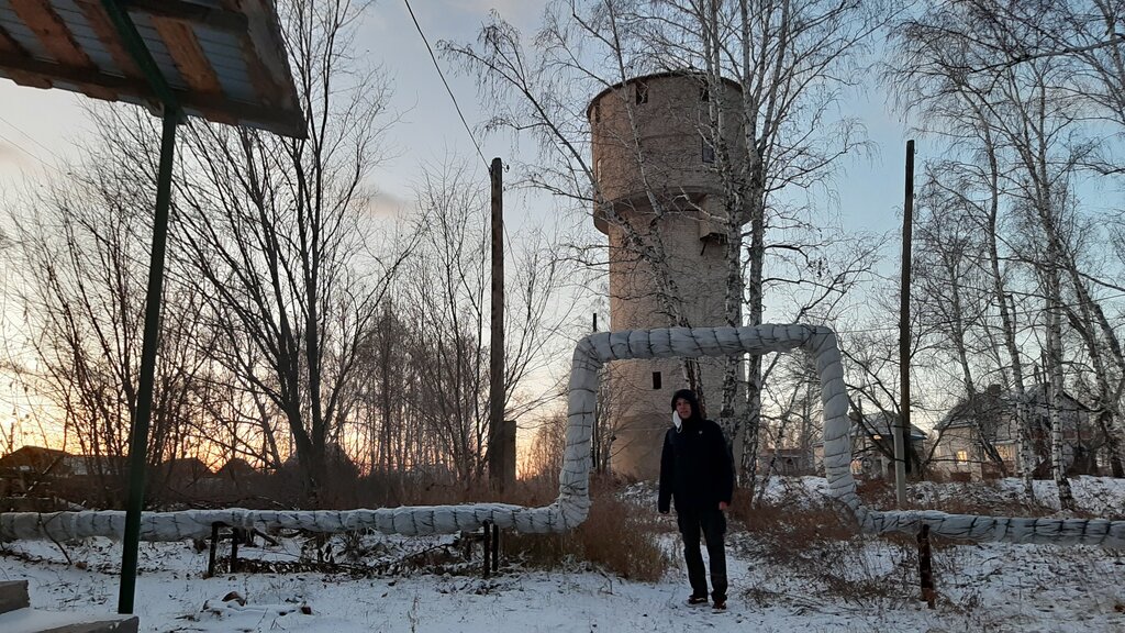 Mühendislik altyapısı Водонапорная башня, Plast, foto