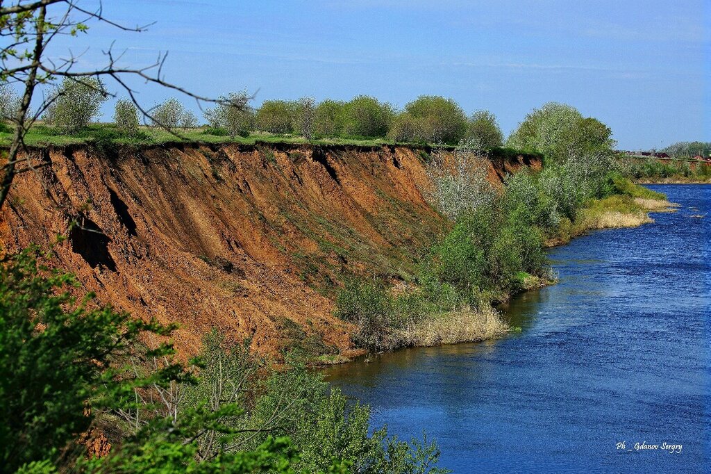Doğa Геологический памятник природы Журавчики у Благословенки, Orenburgskaya oblastı, foto