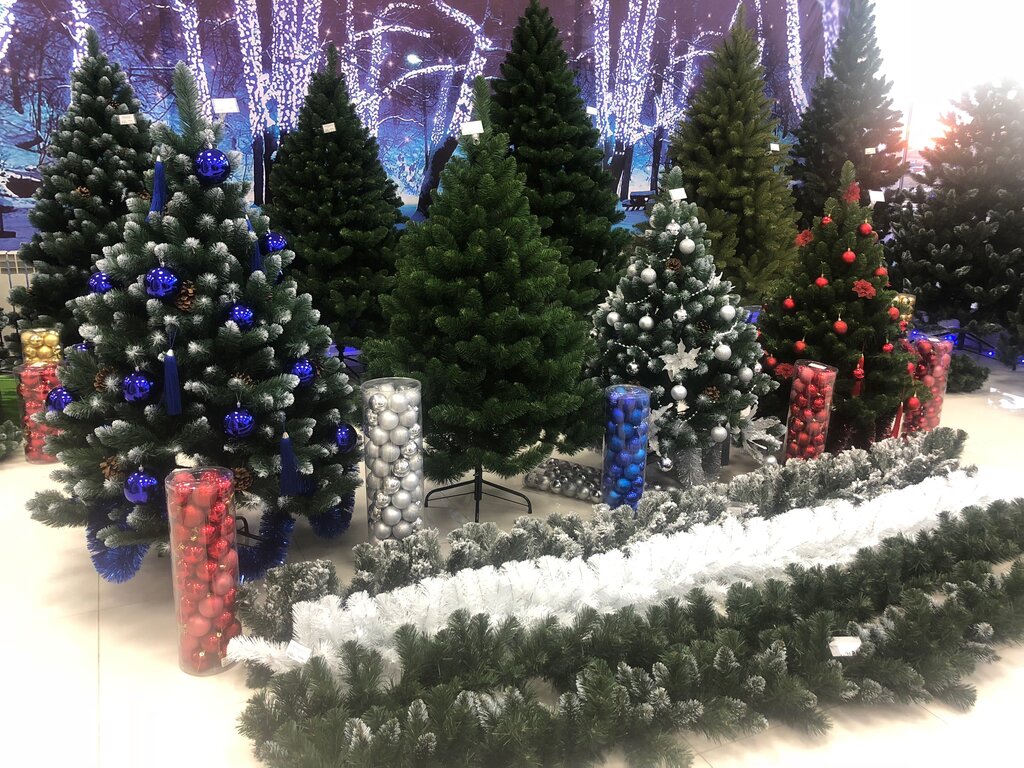 Yapay çam ağaçları ve süsleri EkoElki, Nevinnomissk, foto