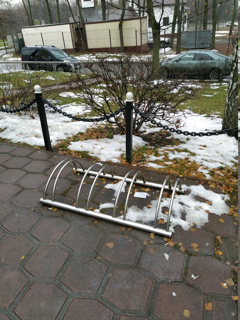 Bisiklet park yerleri Bicycle parking, Moskova, foto
