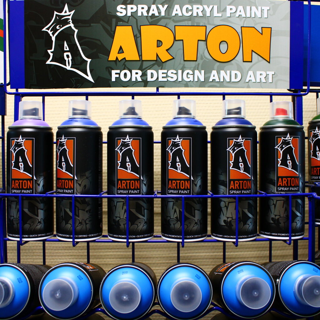 Otomobil boyaları The aerosol world, Moskova, foto