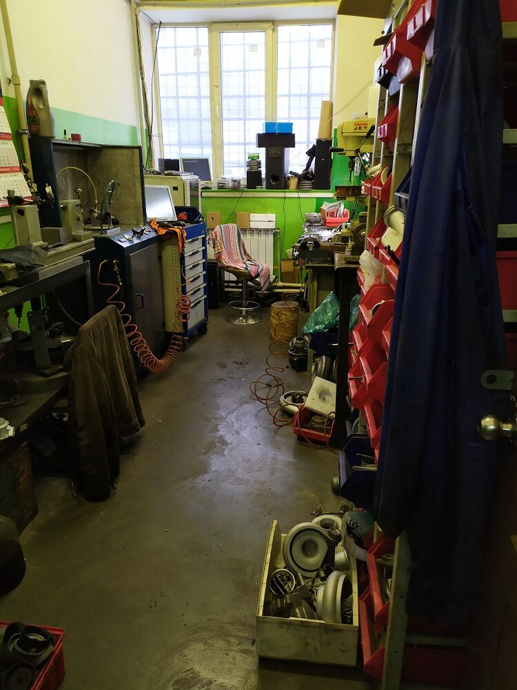 Türbin tamiri Turboline, Kolpino, foto