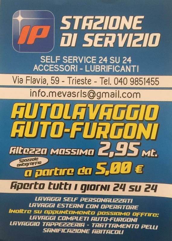 Otogaz dolum istasyonu Distributore benzina Esso e autolavaggio 24 su 24, Trieste, foto