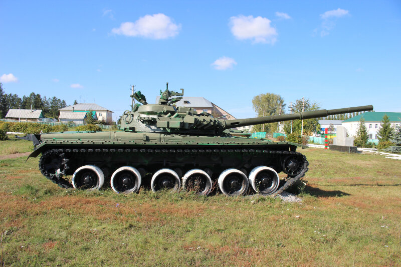 Teknoloji anıtı Танк Т-80, Başkurdistan, foto