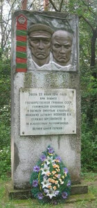 Пограничникам (Brescki rajon, Domachevskiy selsovet, vioska Dubica), anıt, heykel  Brestskaya oblastından