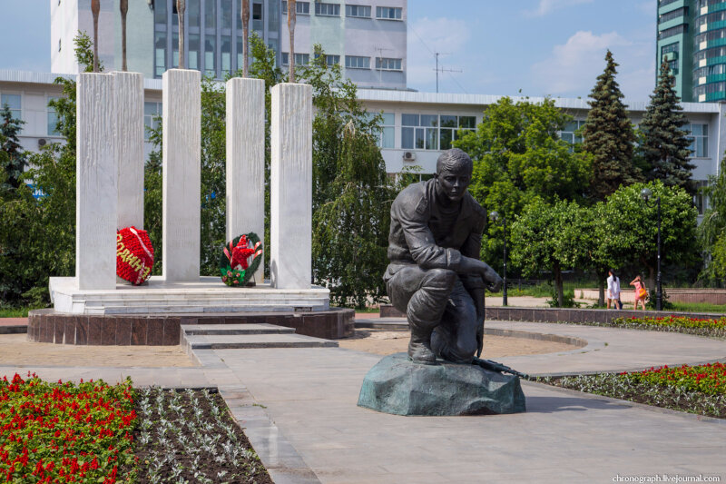 Anıt, heykel Мемориал самарцам, погибшим в необъявленных войнах, Samara, foto