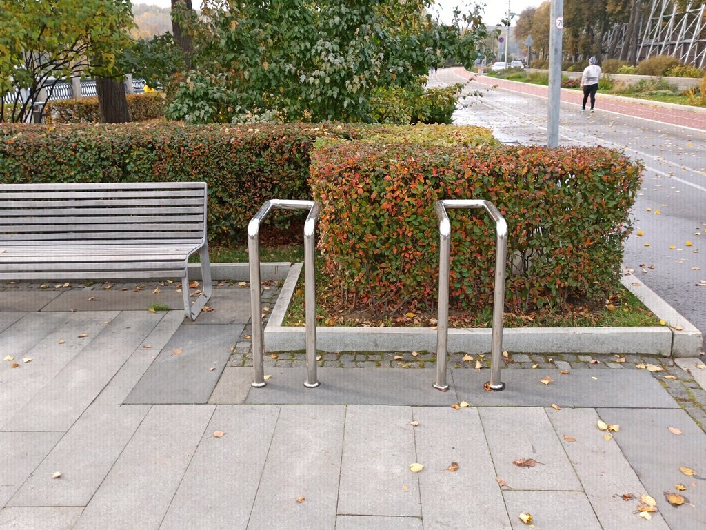 Bisiklet park yerleri Bicycle parking, Moskova, foto