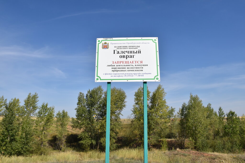Doğa Галечный овраг, Orenburgskaya oblastı, foto