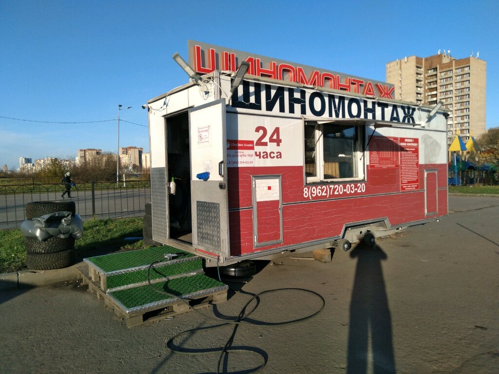 Oto lastik tamiri Шиномонтаж, Saint‑Petersburg, foto