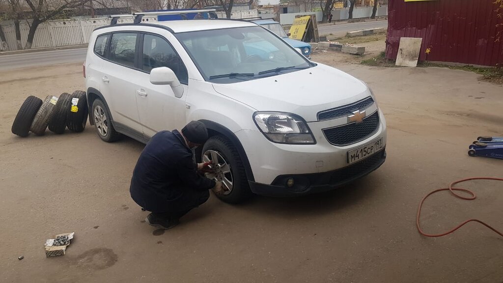 Oto lastik tamiri Tire mounting, Liubertsy, foto