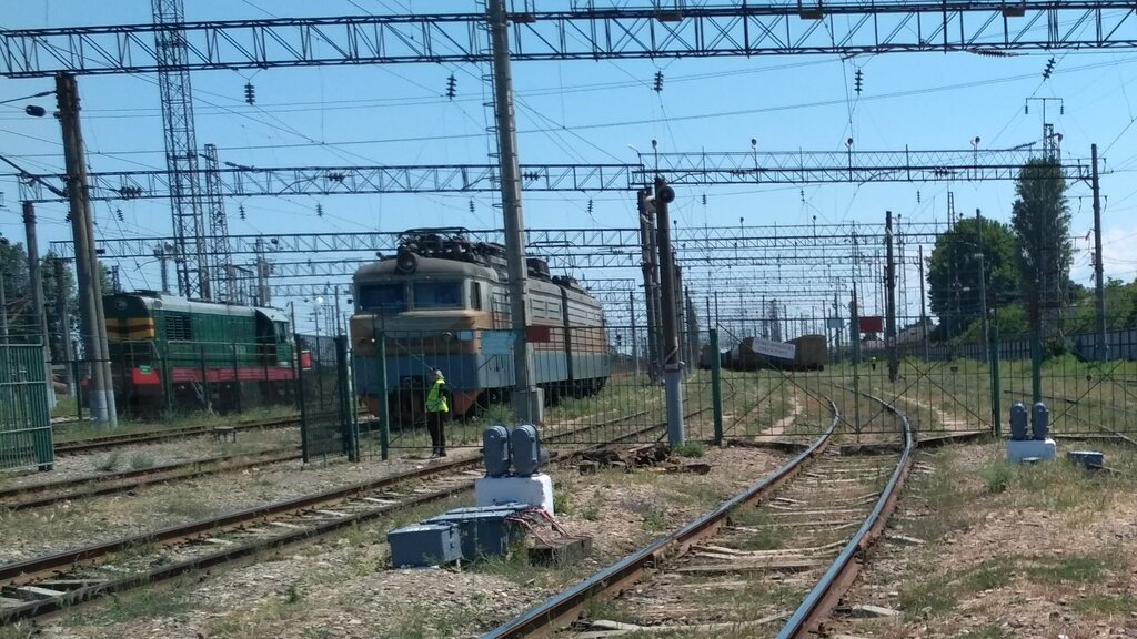 Sınır kapısı Железнодорожный пункт пропуска Дербент, Derbent, foto