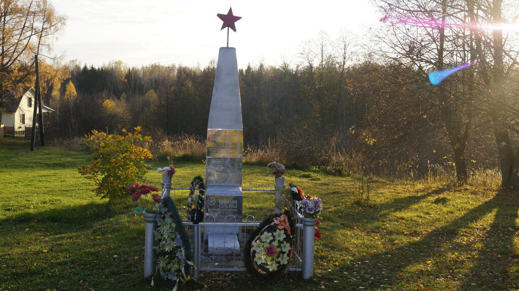 Anıt, heykel Павшим в Великой Отечественной войне, İvanovskaya oblastı, foto