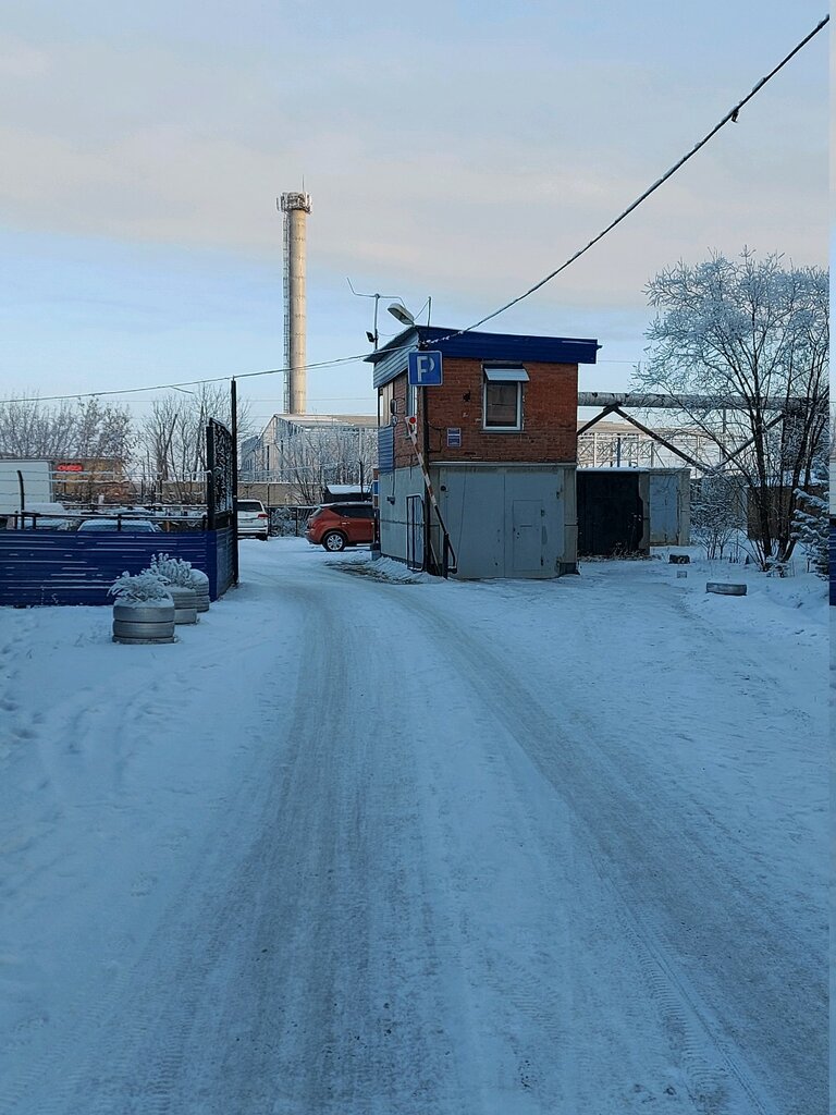 Geçiş noktaları, güvenlik kontrol alanı Omskelektrosnab, Omsk, foto