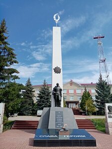 Мемориал Великой Отечественной войны (Nizhniy Novgorod Region, Sergach), anıt, heykel  Sergaç'tan