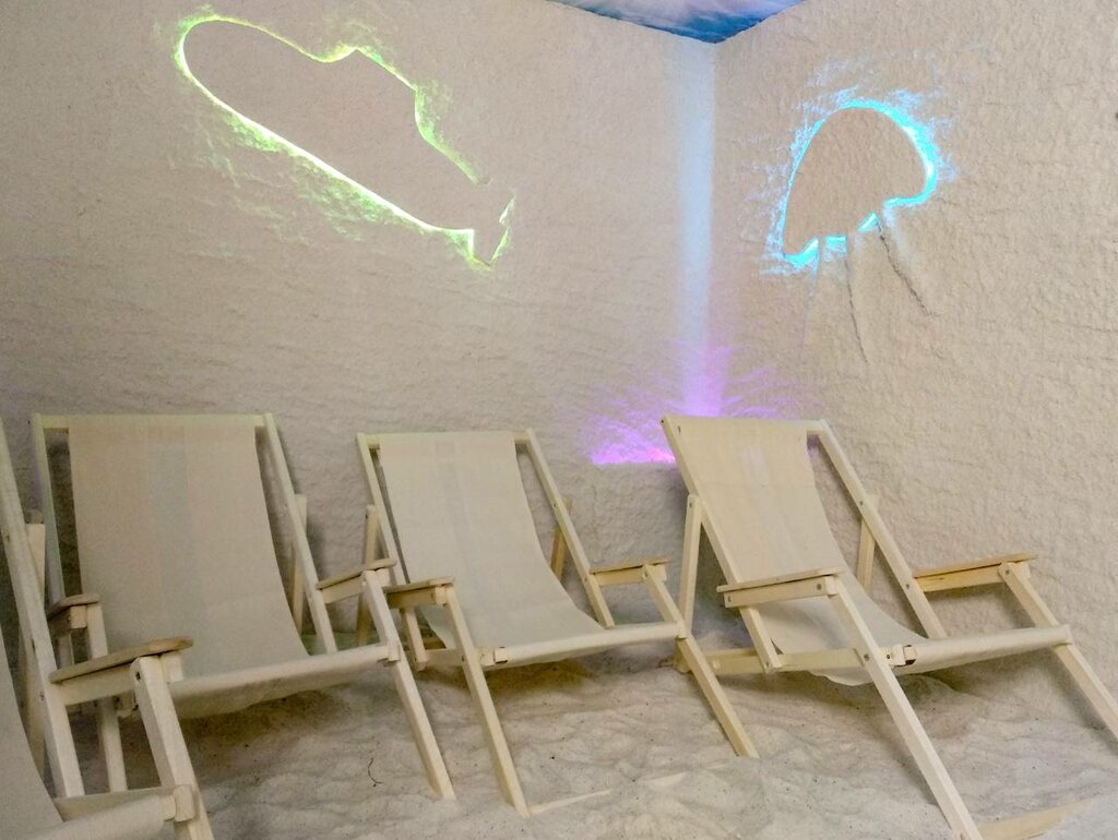 Tuz mağarası Volshebnaya Peshchera, Minsk, foto