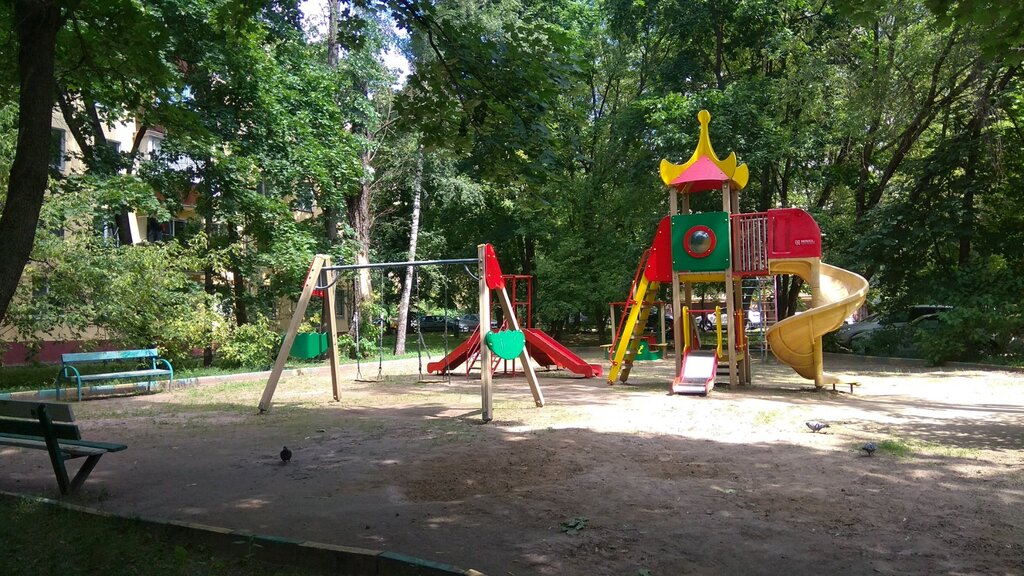 Oyun alanı Детская площадка, Moskova, foto